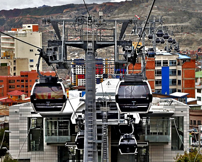 Línea Blanca, emblemática y simbólica de la ciudad de La Paz | Urgentebo
