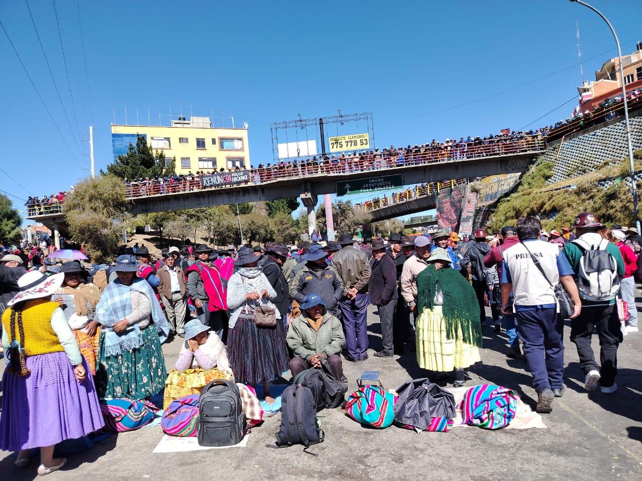 Movilizados prevén habilitar corredor humanitario sin policías ni ...