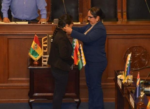 La senadora del MAS Eva Copa preside la Cámara Alta de Bolivia | Urgentebo