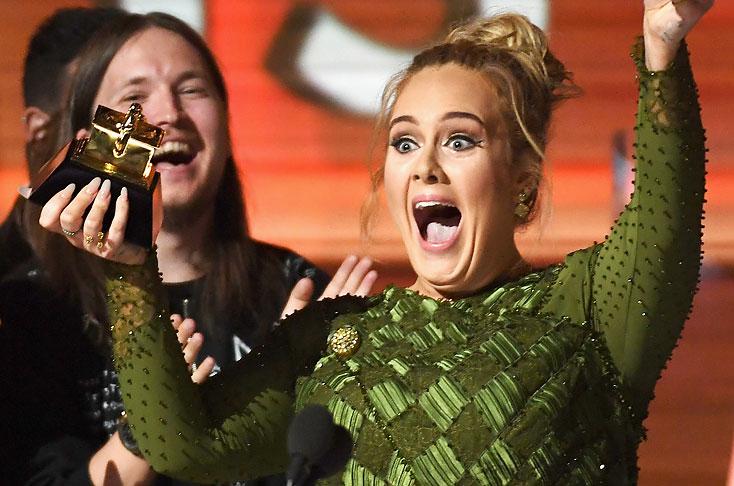 Premios Grammy 2017: Adele se llevó los premios; Beyoncé, el show ...