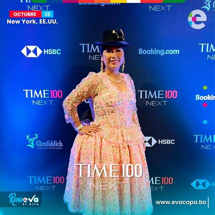 Eva Copa lleva la imagen de El Alto al mundo | Urgentebo