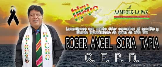 El COVID-19 se lleva la vida de Roger Soria Tapia, director y voz de ...