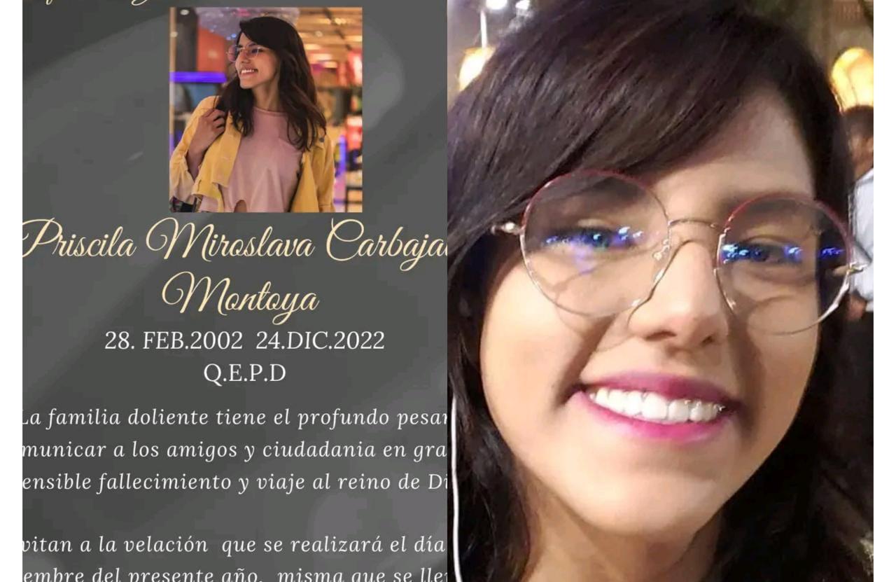 Fallece la tiktoker cochabambina Priscila Carvajal | Urgentebo