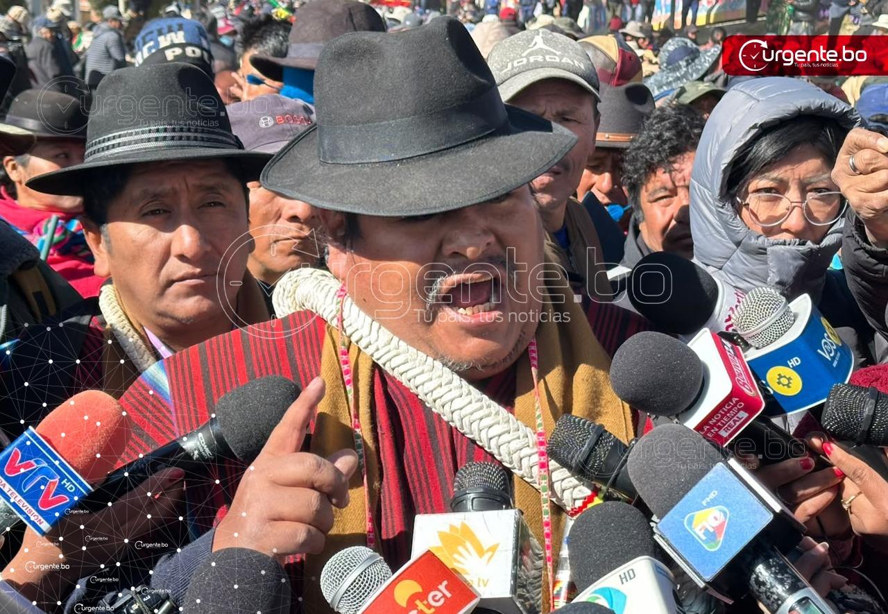 Detienen al dirigente de los Túpac Katari, Vicente Salazar | Urgentebo